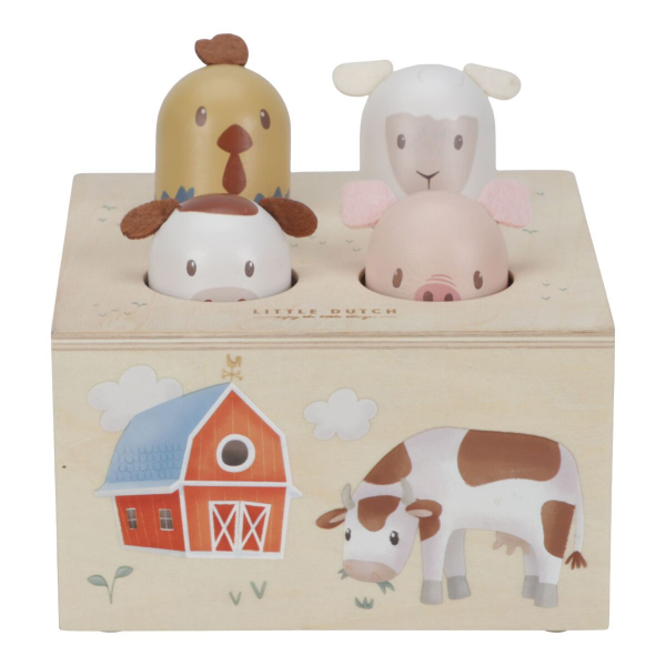 Little Dutch Pop-up toy ´Little Farm´ FSC - Goods for babies and children